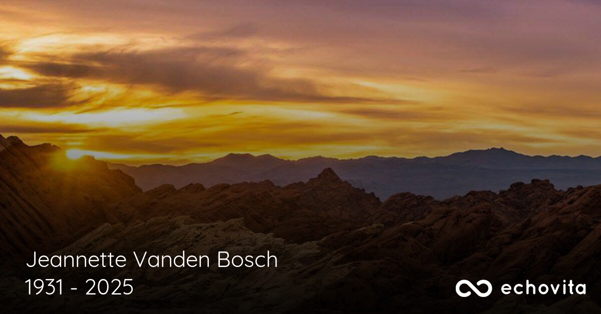 Jeannette Vanden Bosch Obituary (1931-2025) | Twin Falls, ID