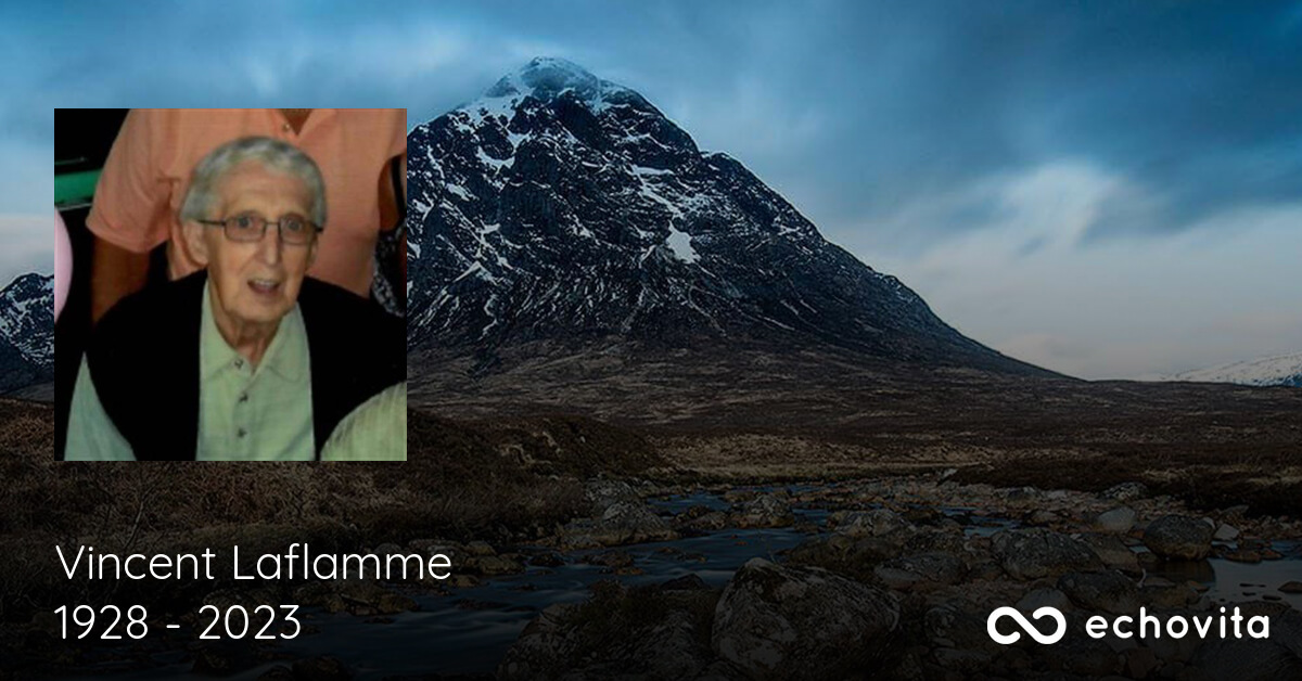 Vincent Laflamme (1928 - 2023) | Québec, Québec | Avis de décès